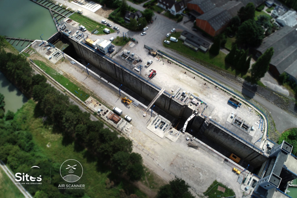 Inspection et auscultation d'une écluse - SITES